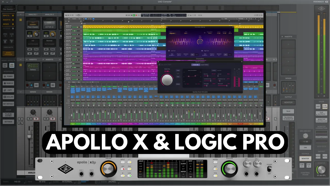 UA Apollo X for Logic Pro: Essential Setup & Workflow Guide (pt 1)